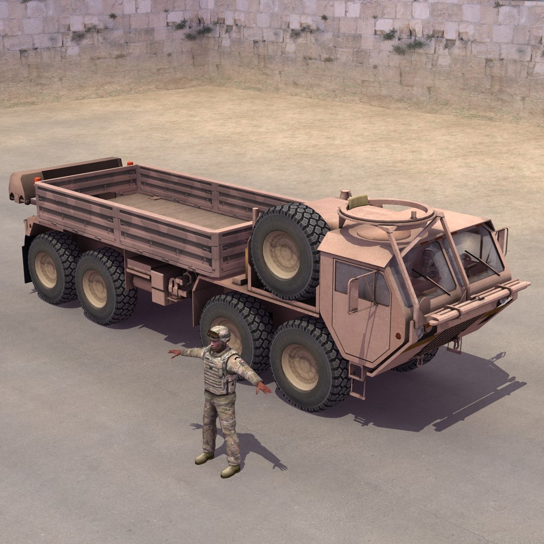 M977 hemtt driver model - TurboSquid 1499923