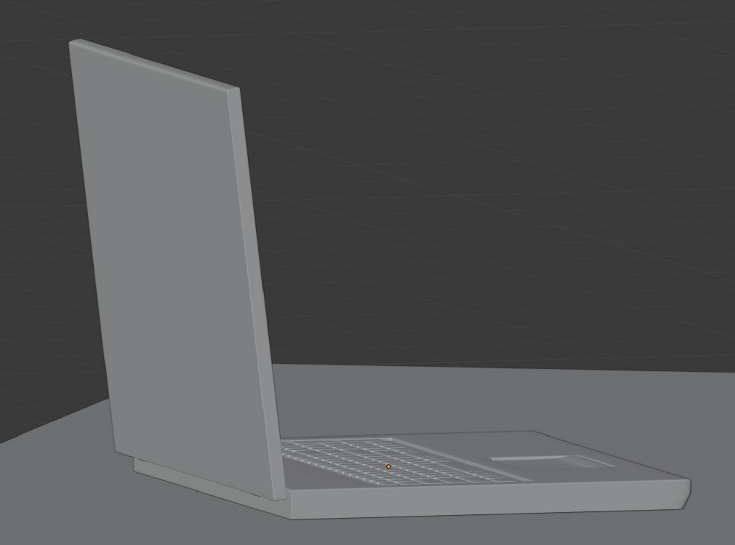 3D simple cartoon laptop - TurboSquid 1523790