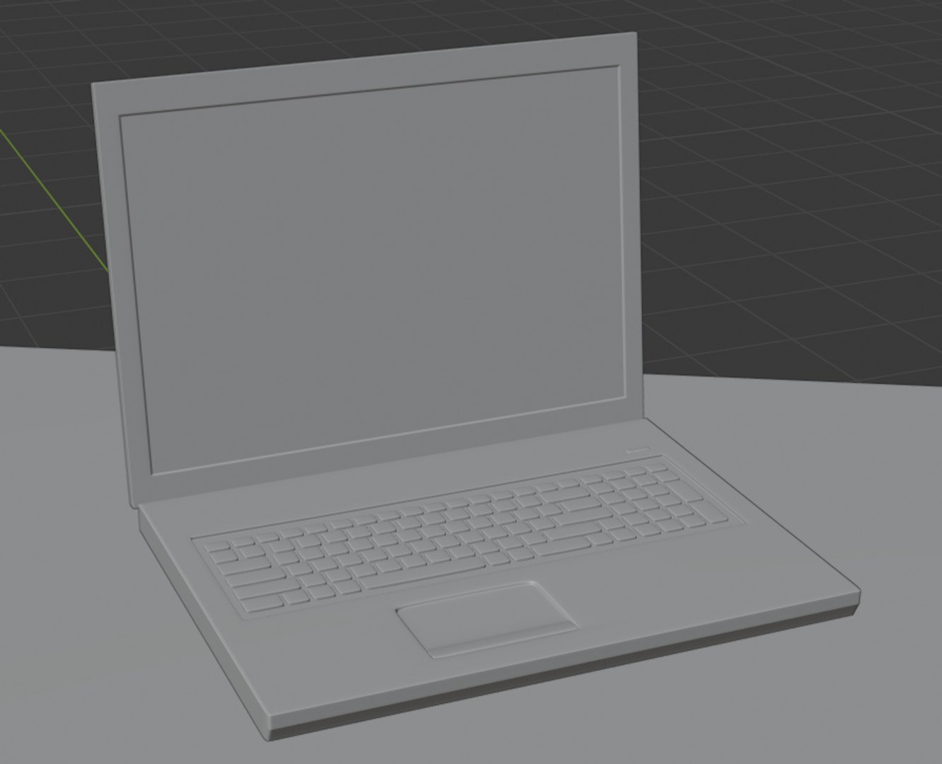 3D simple cartoon laptop - TurboSquid 1523790