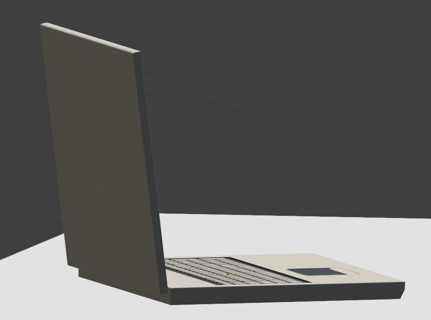 3D simple cartoon laptop - TurboSquid 1523790