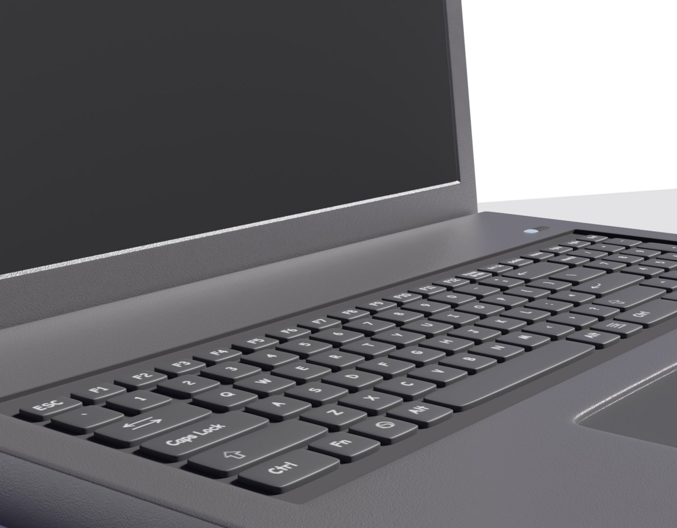 3D simple cartoon laptop - TurboSquid 1523790