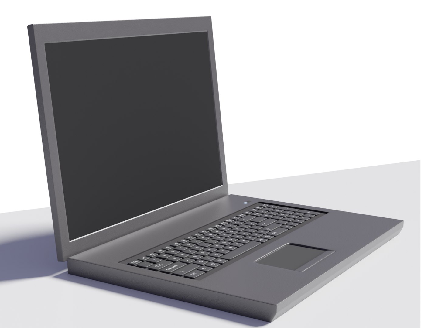 3D simple cartoon laptop - TurboSquid 1523790
