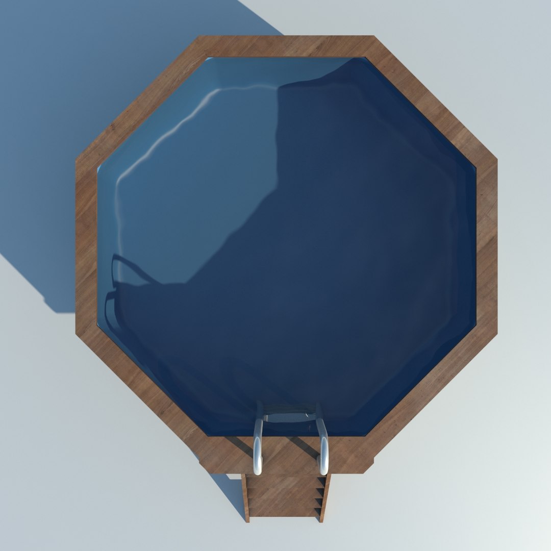 Pool garden 3D model - TurboSquid 1341994