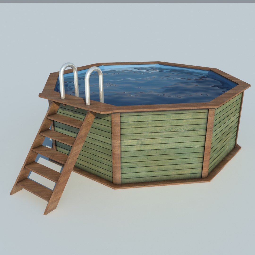 Pool garden 3D model - TurboSquid 1341994