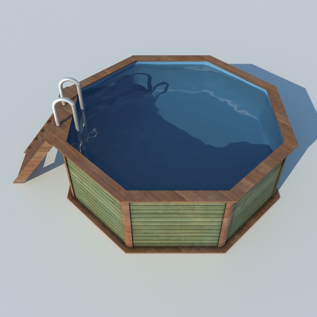 Pool garden 3D model - TurboSquid 1341994