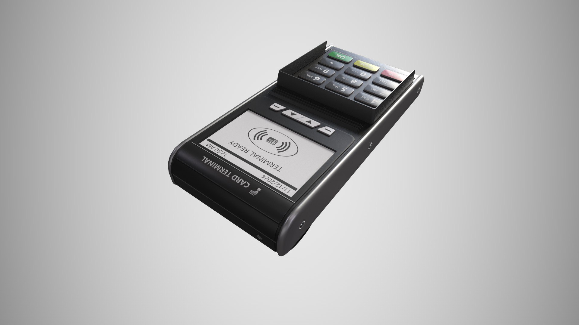 3D Card Reader Terminal - TurboSquid 2309507