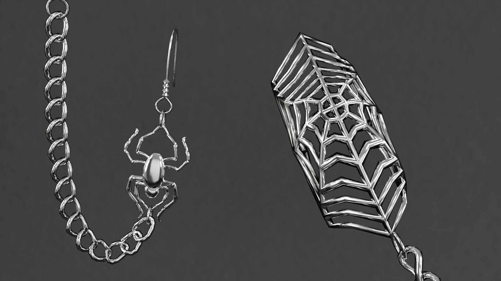 3D Cuffs Spider Model - TurboSquid 1816151