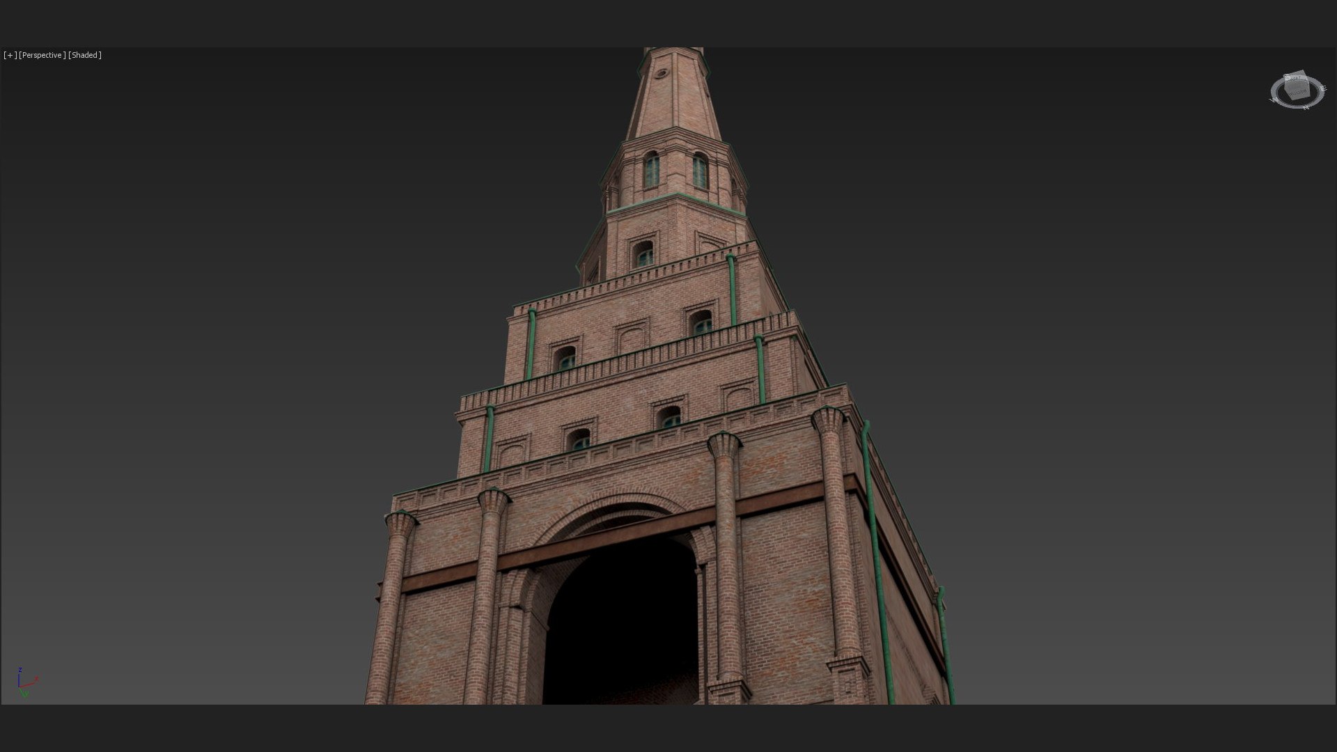 3D Tower Syuyumbike Kazan Model - TurboSquid 1746742