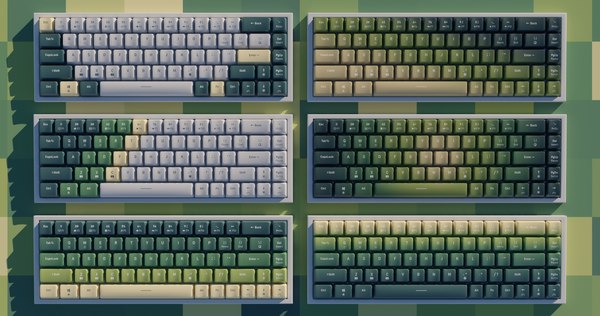 Keyboard model - TurboSquid 1947105
