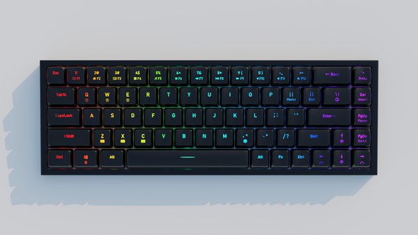 Keyboard model - TurboSquid 1947105