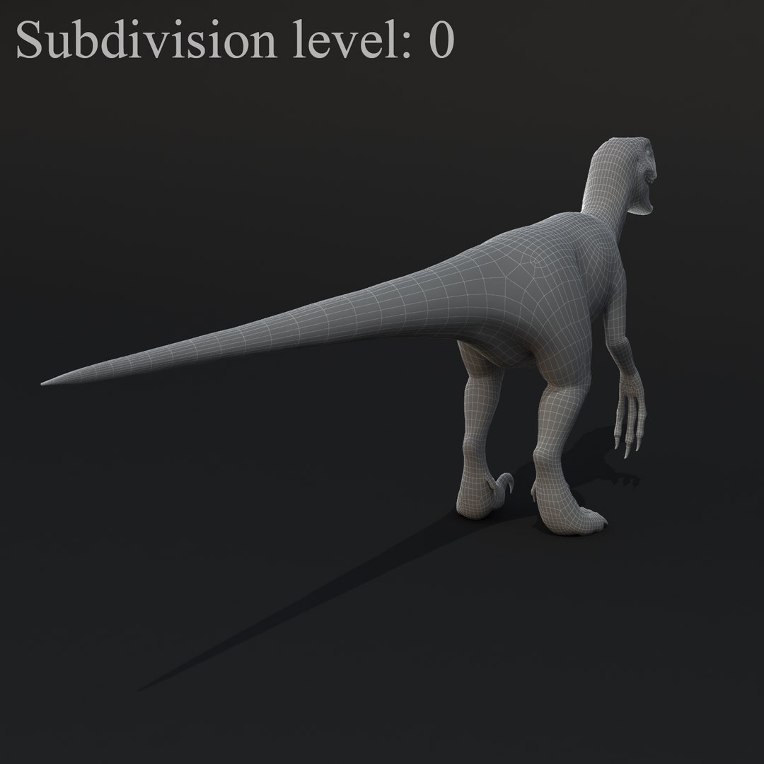 max realistic velociraptor raptor