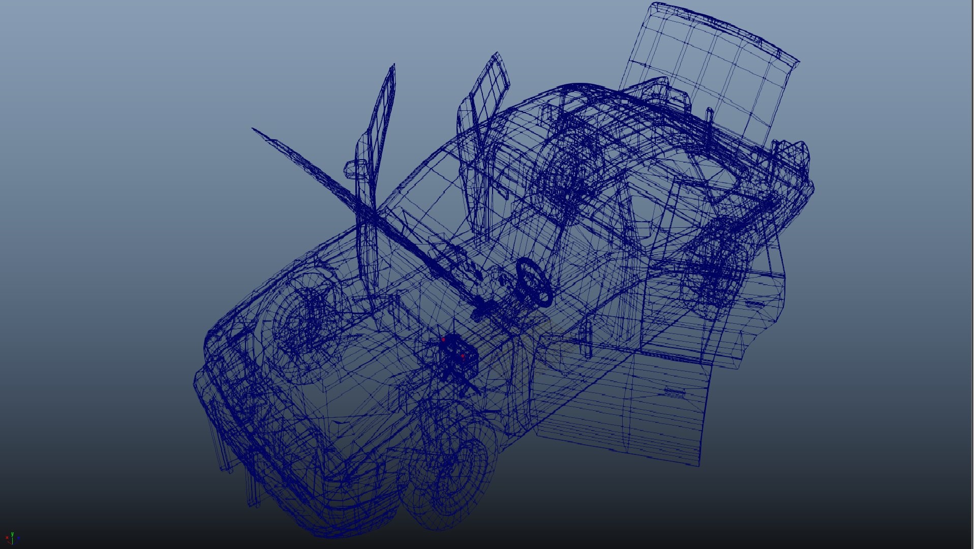 Taxi 3D Model - TurboSquid 1984313