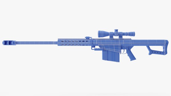 Barrett M82 Sniper Rifle 3D - TurboSquid 1914557