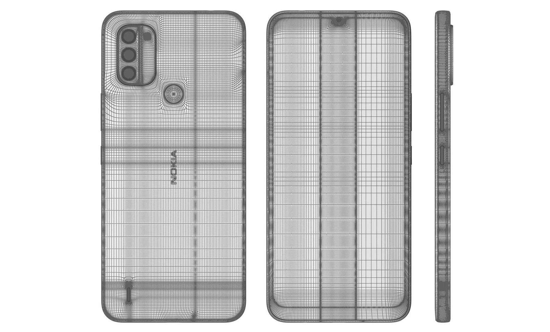 Nokia C31 All Colors 3D model - TurboSquid 1958794