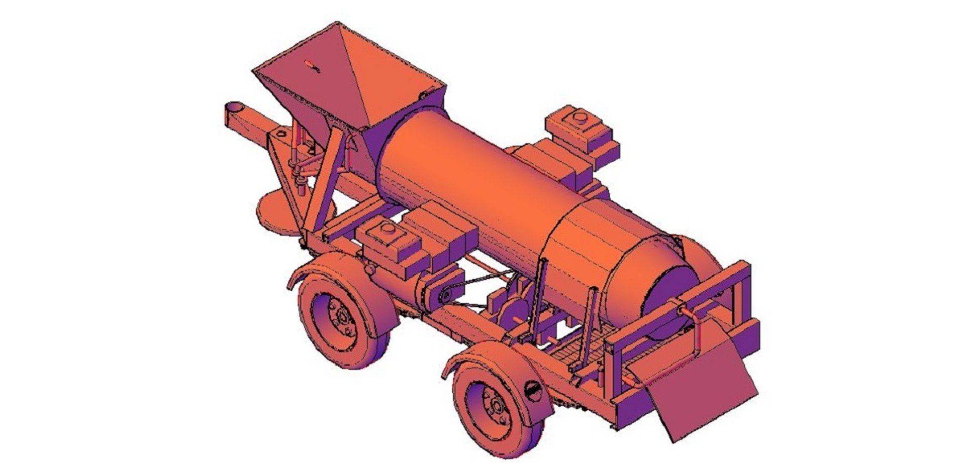 X Gold Trommel 2 Axles