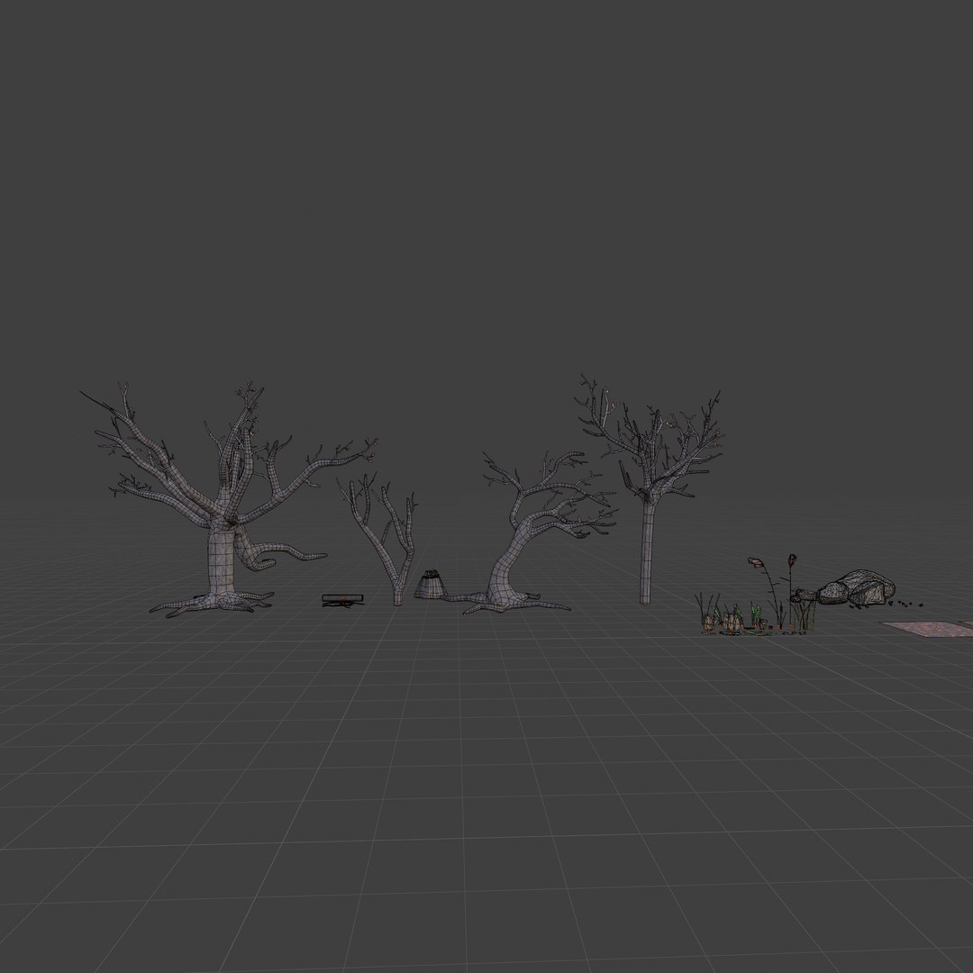 3D Model Artsate - Swamp Environment - TurboSquid 1815138