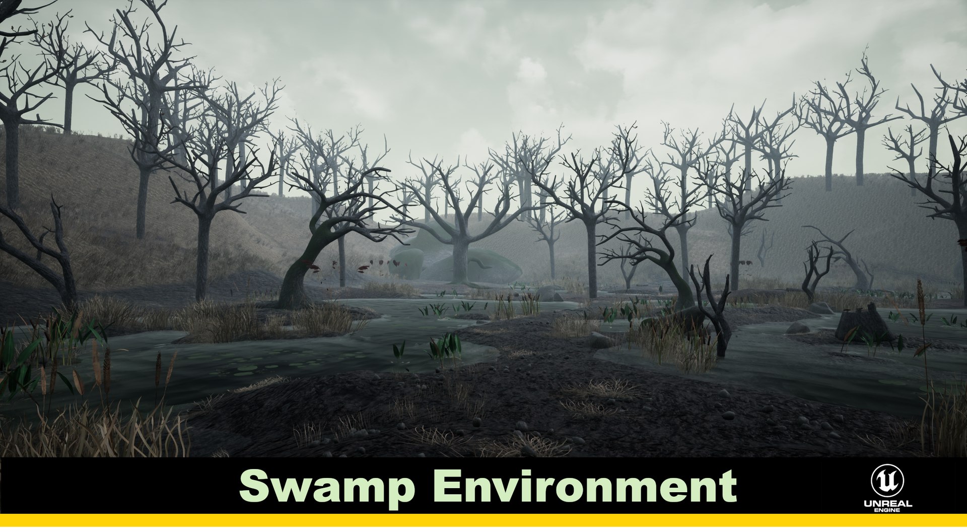 3D Model Artsate - Swamp Environment - TurboSquid 1815138