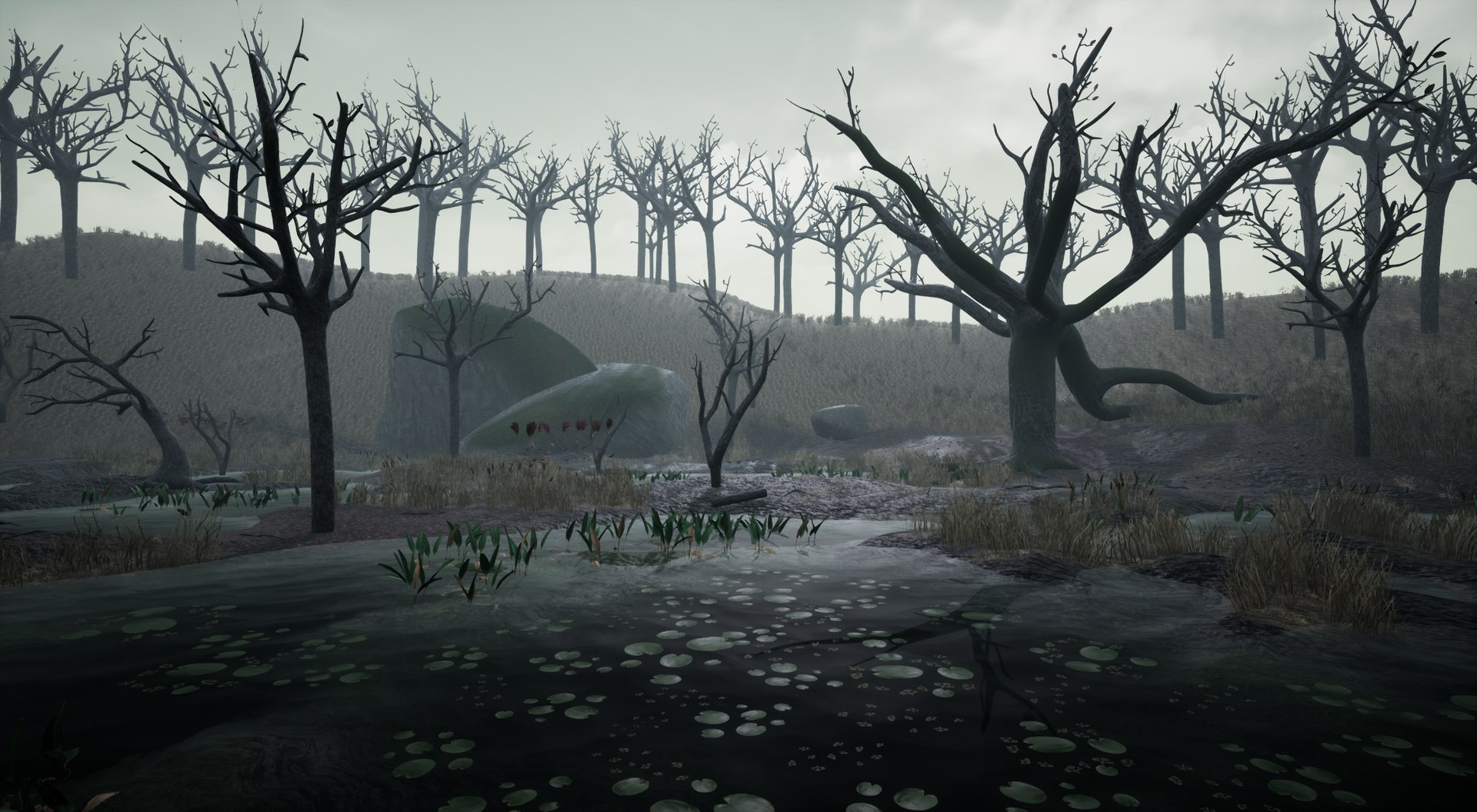 3D Model Artsate - Swamp Environment - TurboSquid 1815138
