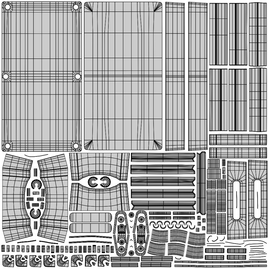 3D PoolTable8foot 01 C Model - TurboSquid 2258366