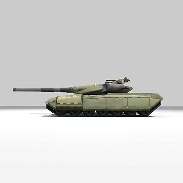 3d tank games model