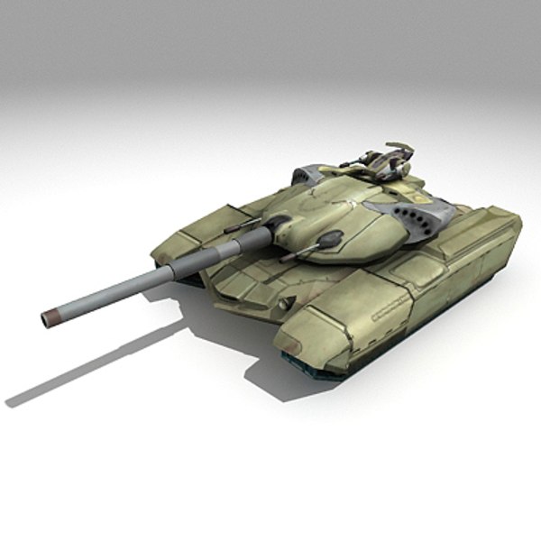 3d tank games model