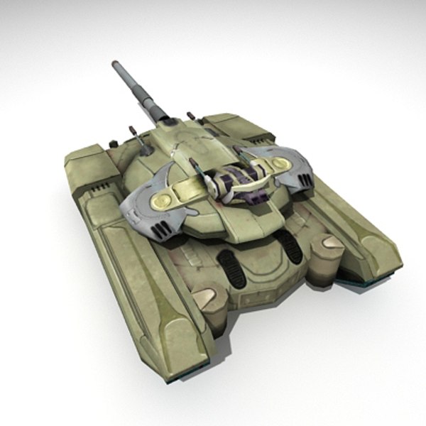 3d tank games model