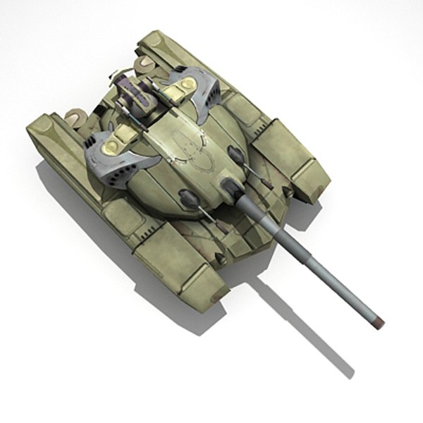 3d tank games model