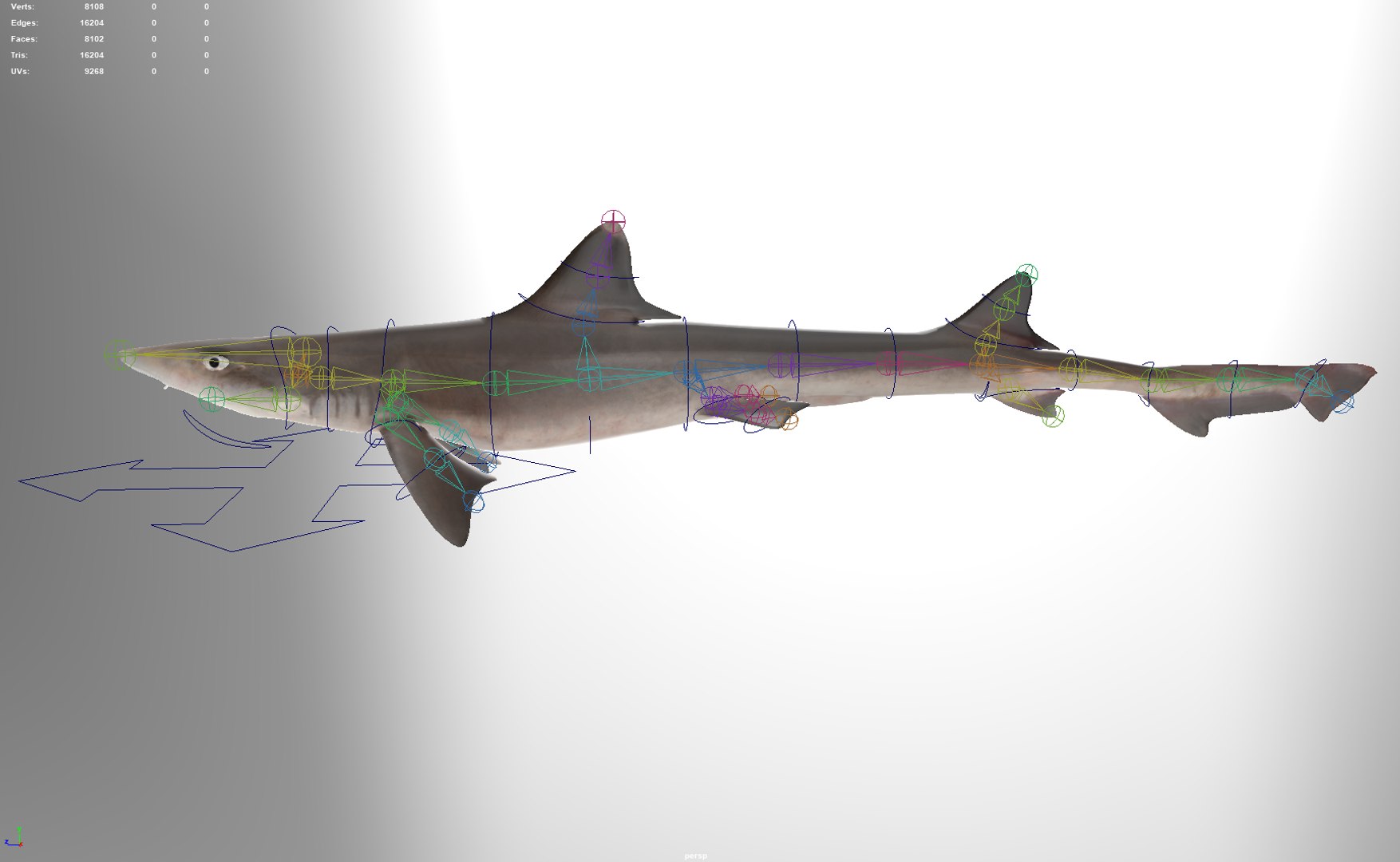 3D Dog Shark model - TurboSquid 1957877
