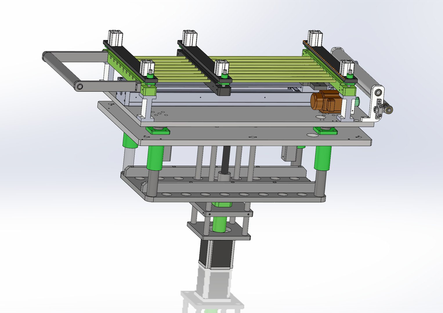 3D Double Axle Shifting Load Fine Tuning Platform - TurboSquid 1733640