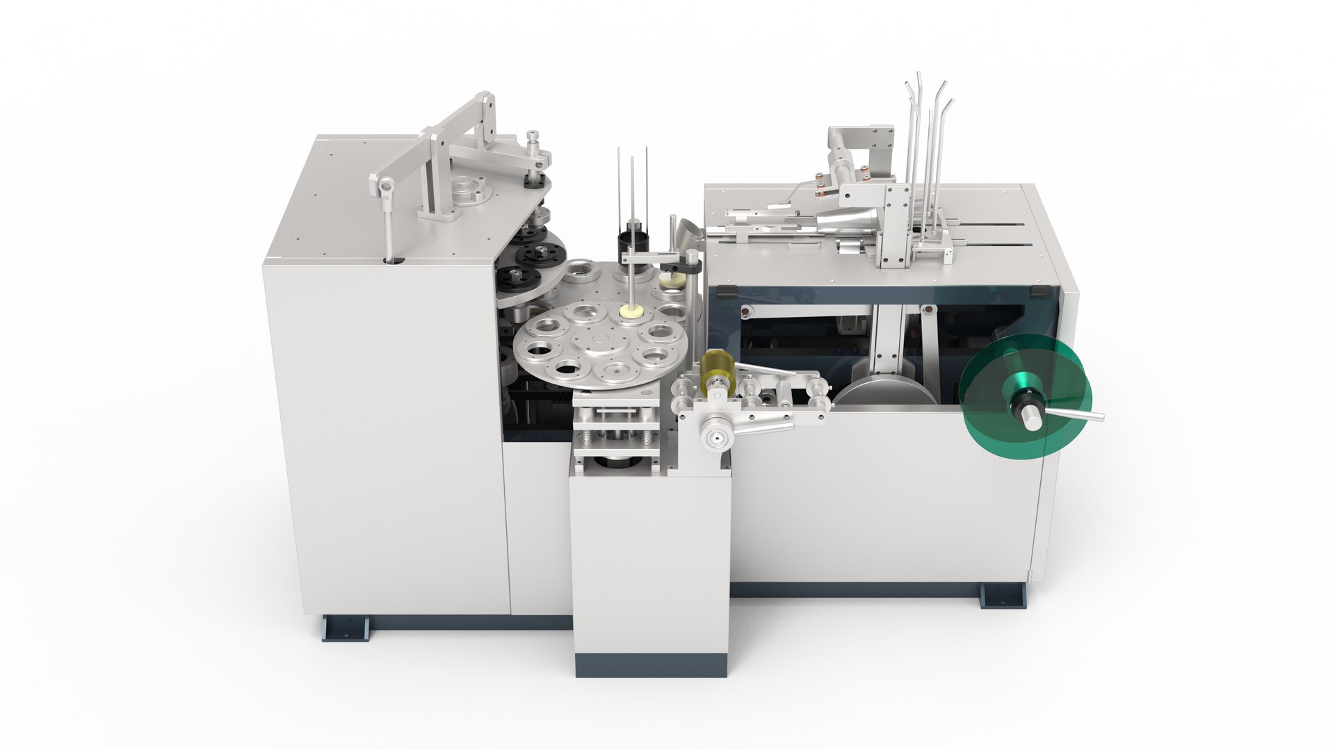 3D Disposable Paper Cup Machine Model - TurboSquid 1855881