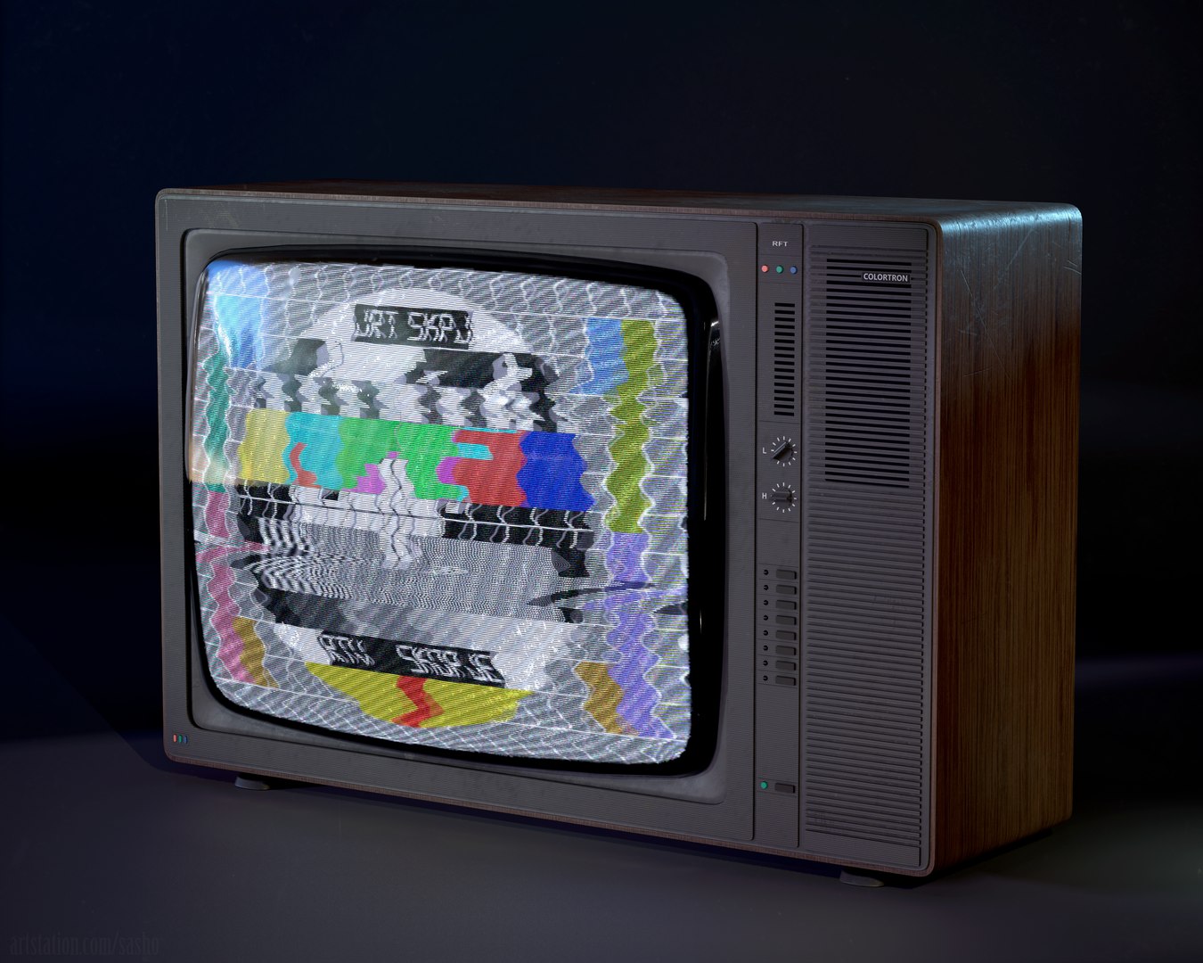 3D 90s tv - TurboSquid 1582110