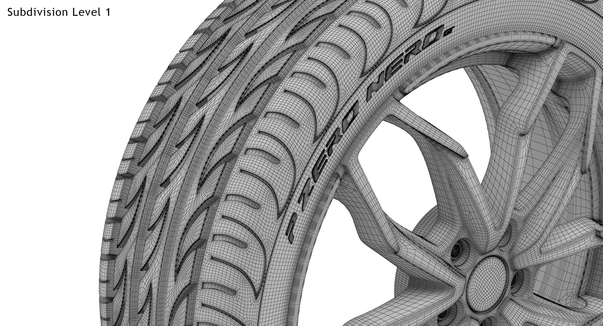 Pirelli Wheels 3D Model - TurboSquid 1605643