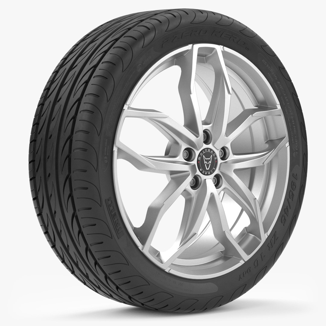 Pirelli Wheels 3D Model - TurboSquid 1605643