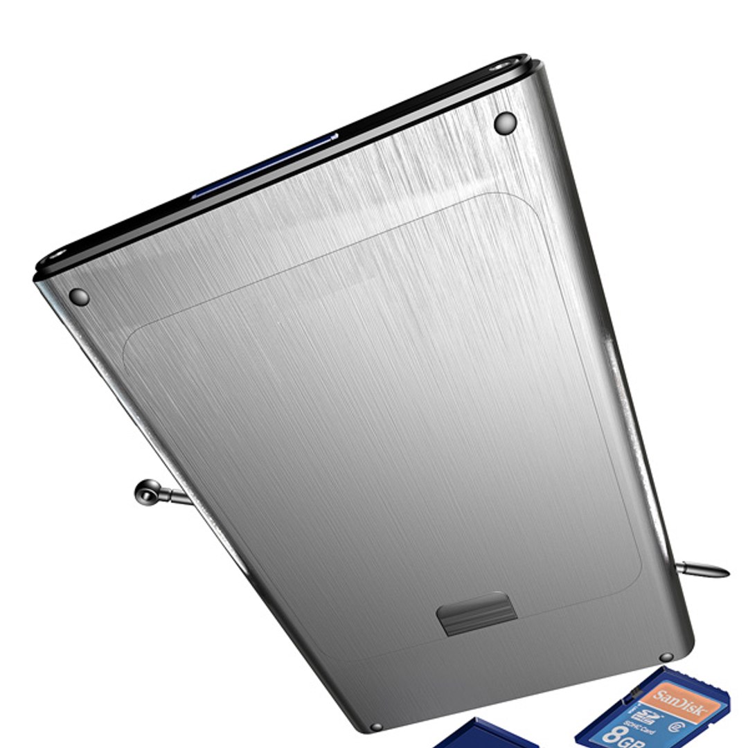pda sd card 3d model