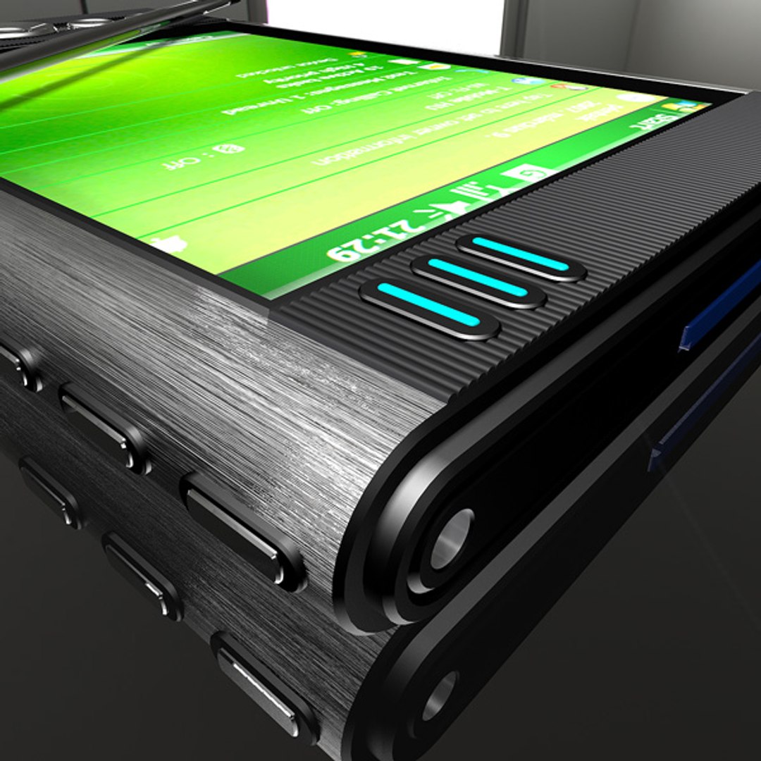 pda sd card 3d model