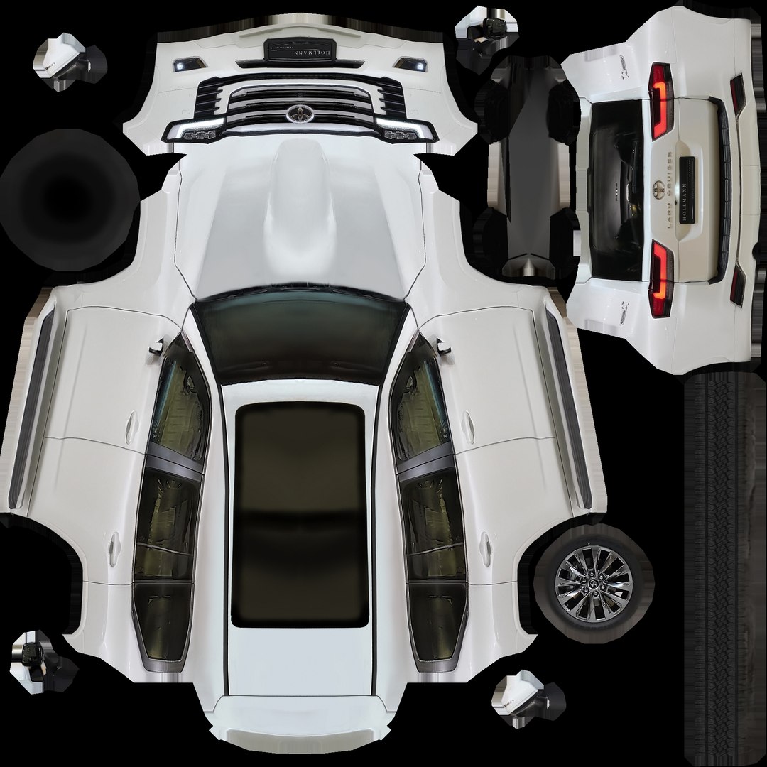 Toyota Land Cruiser 300 2022 3D Model - TurboSquid 1913060