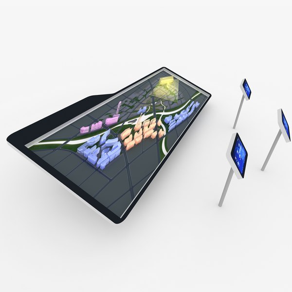 Digital Display 3D Models for Download | TurboSquid