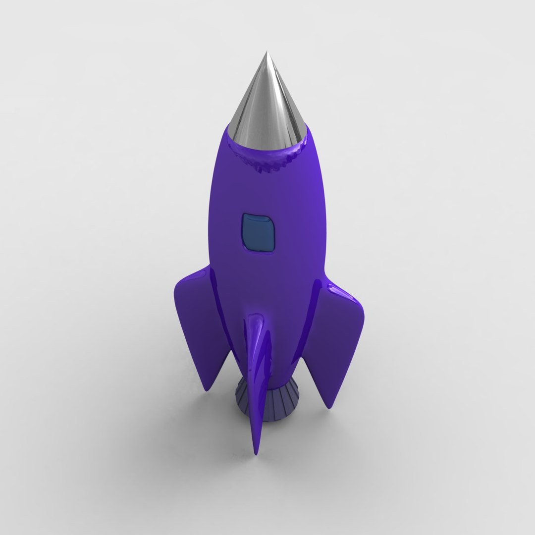 Rocketship Obj