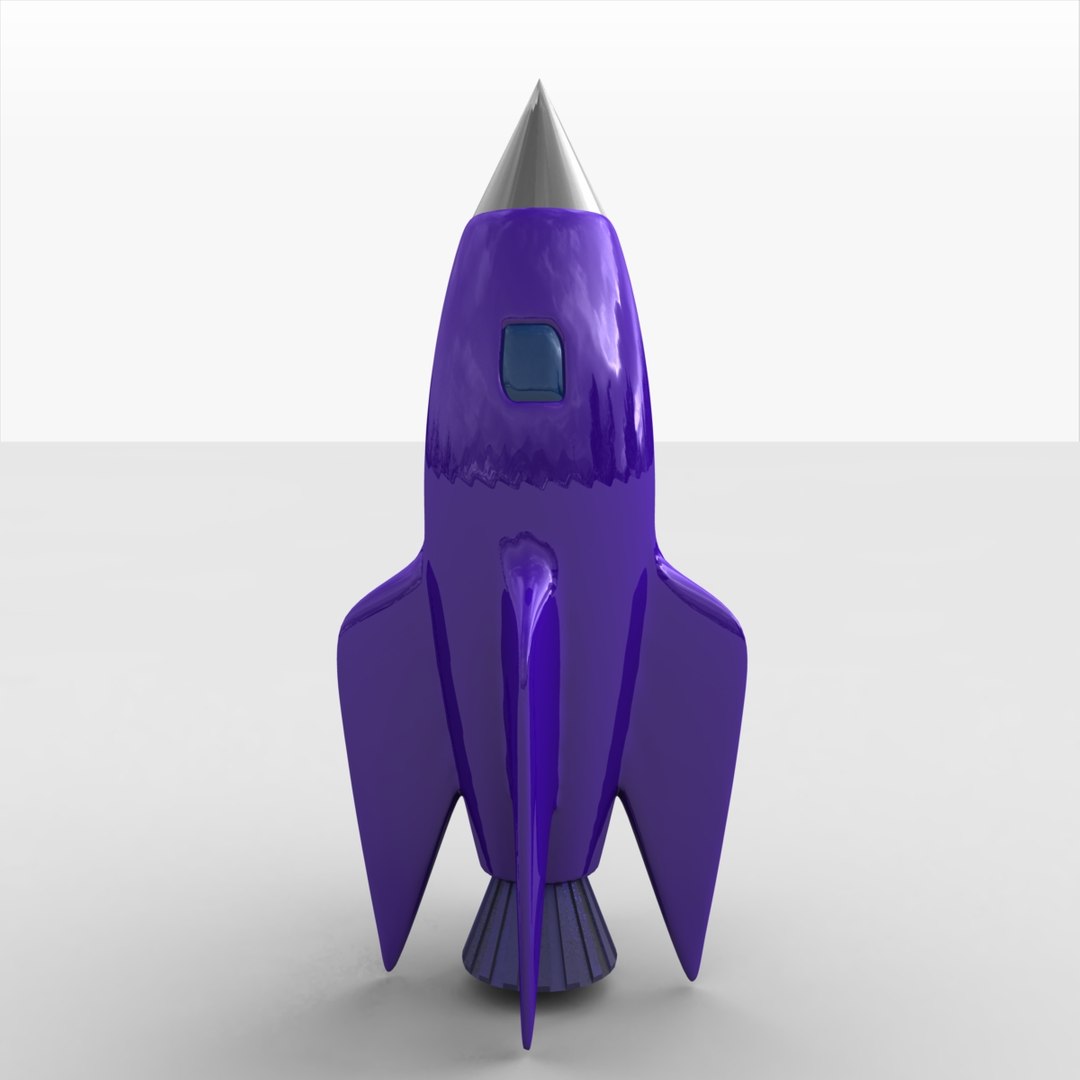 Rocketship Obj
