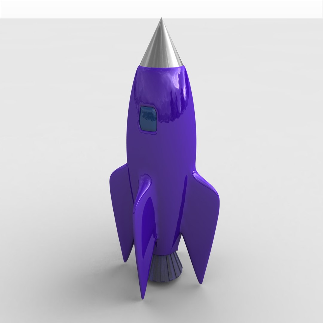Rocketship Obj