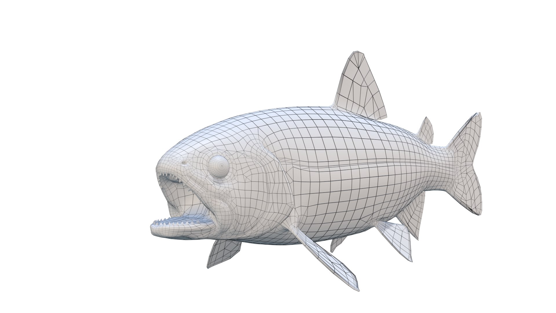 3D Trout Fish 3D Model - TurboSquid 2310707