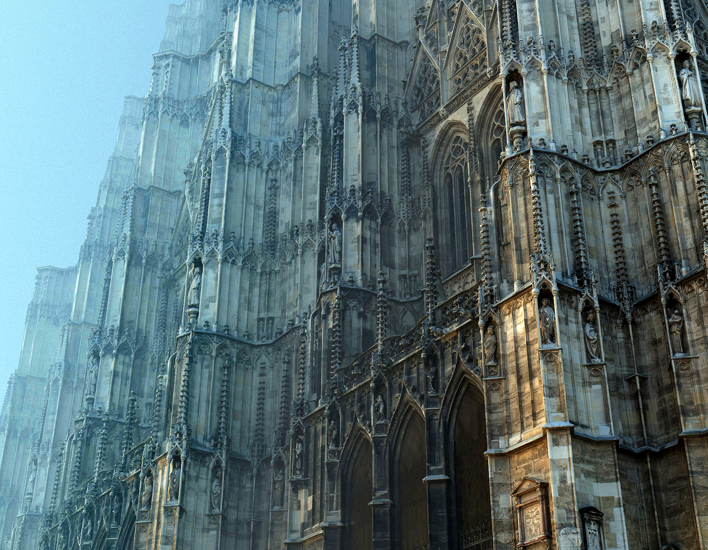 3d obj gothic architecture cathedral