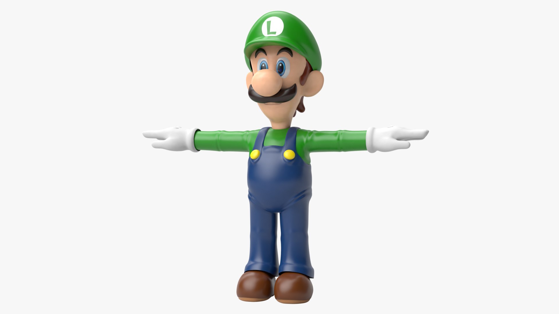 3D luigi bros model - TurboSquid 1634006