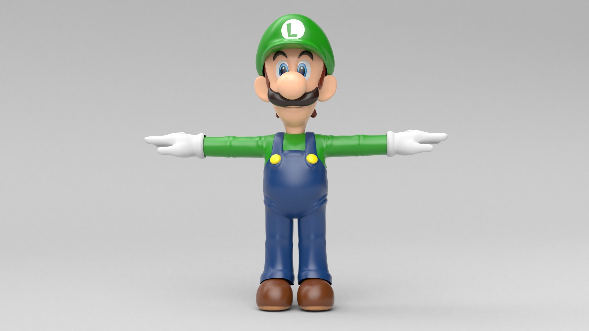 3D luigi bros model - TurboSquid 1634006