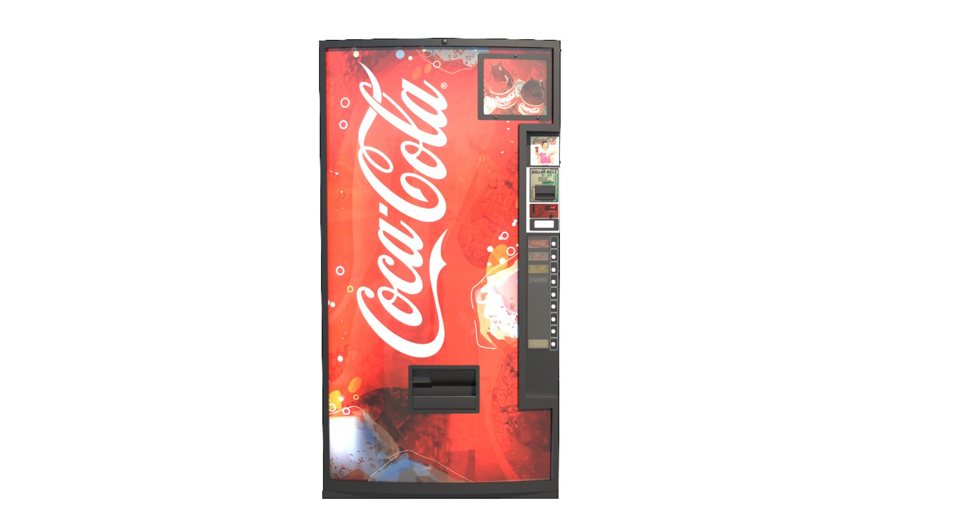 Soda Vending Machine 3D Model - TurboSquid 1278018