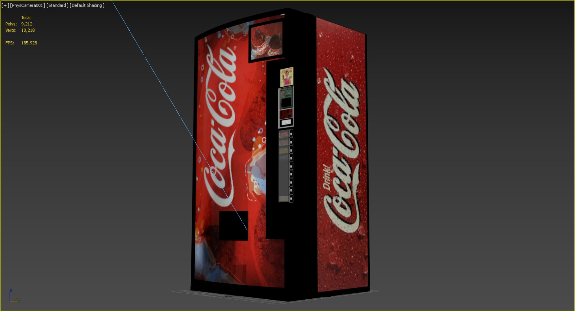 Soda Vending Machine 3D Model - TurboSquid 1278018