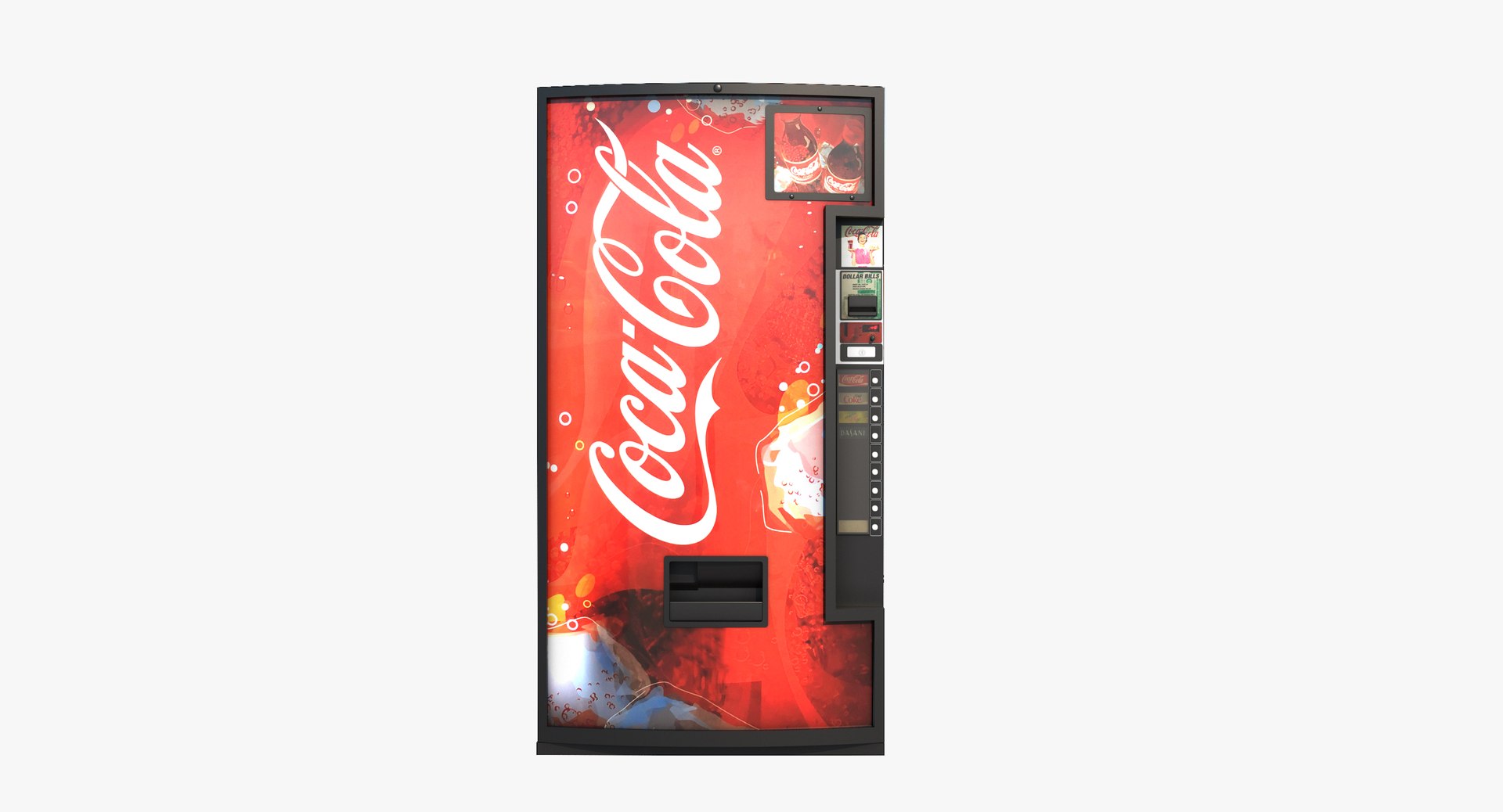 Soda Vending Machine 3D Model - TurboSquid 1278018