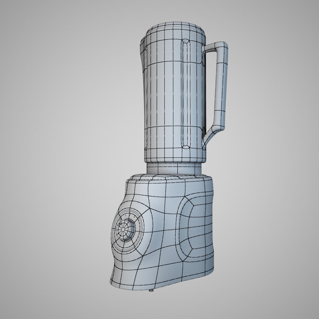 Kitchen Blender 3d Model