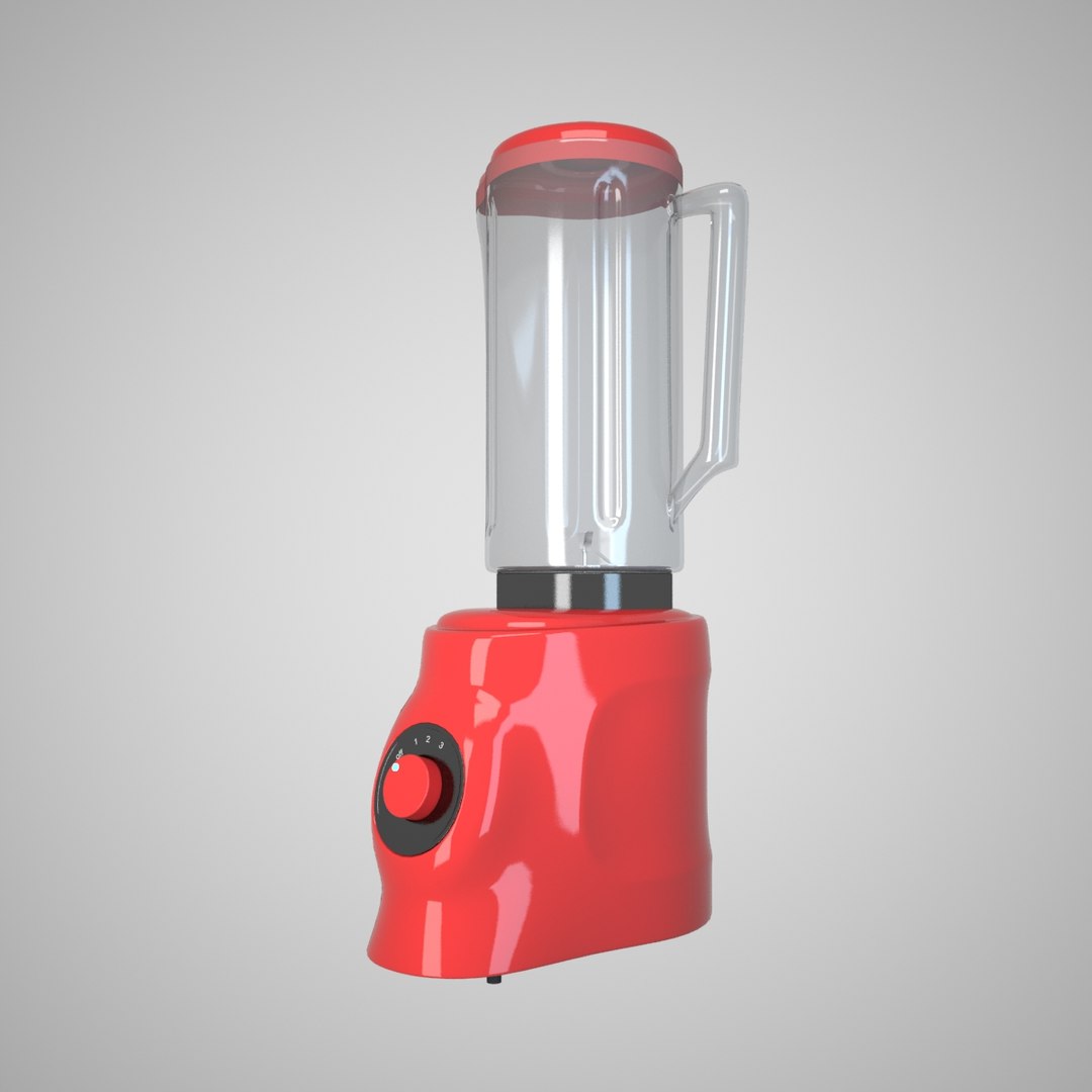 Kitchen Blender 3d Model