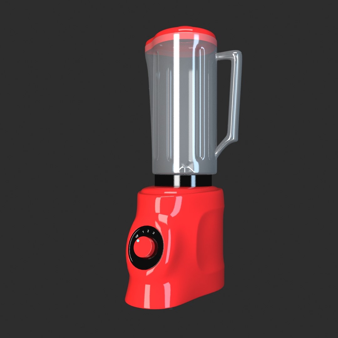 Kitchen Blender 3d Model